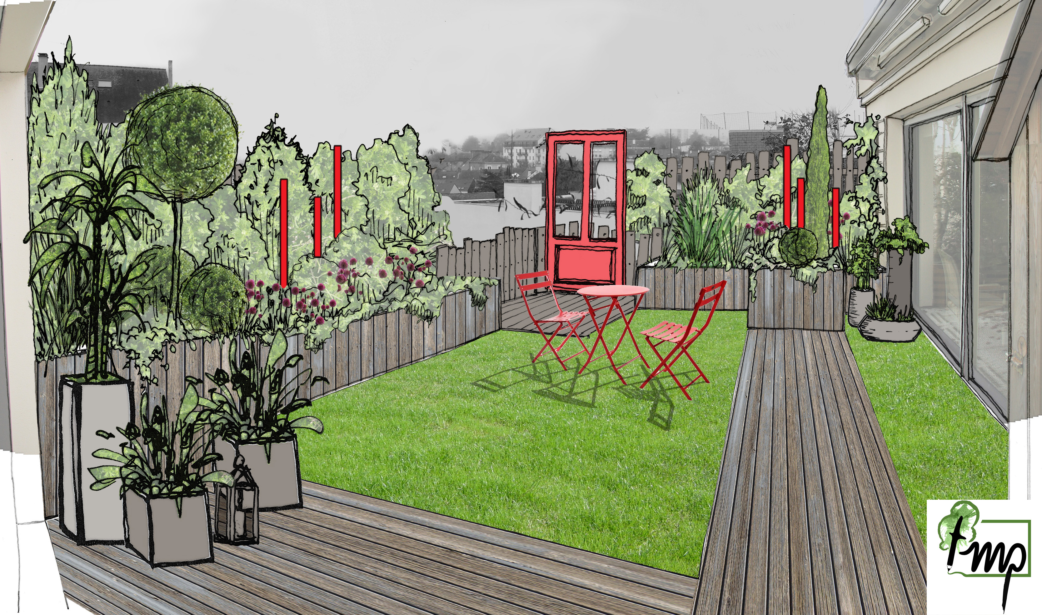 Jardin J - Thierry Moreau Paysage Conseil